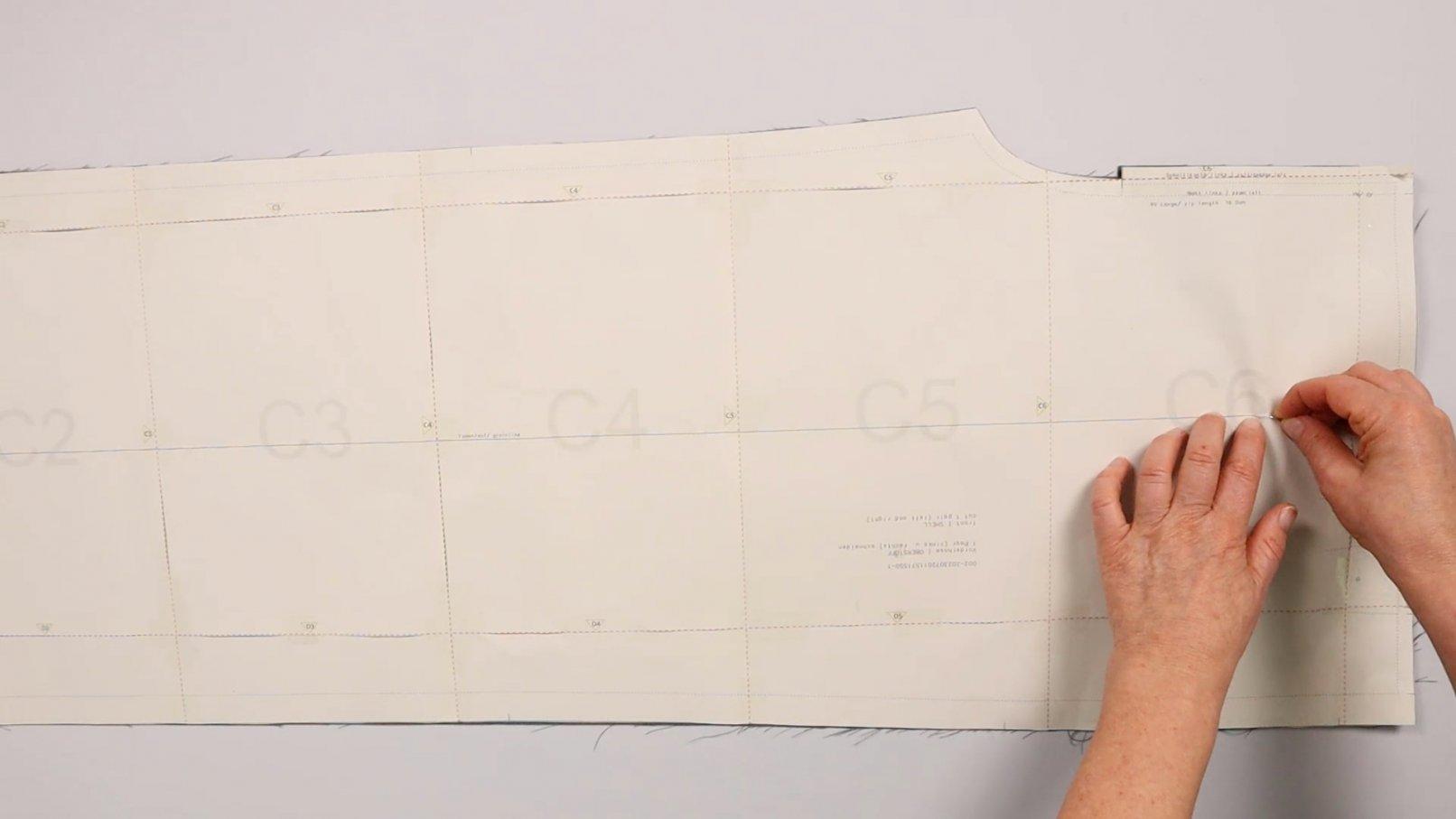 Bügelfalten in eine Hose einarbeiten #ADD02 | smartPATTERN