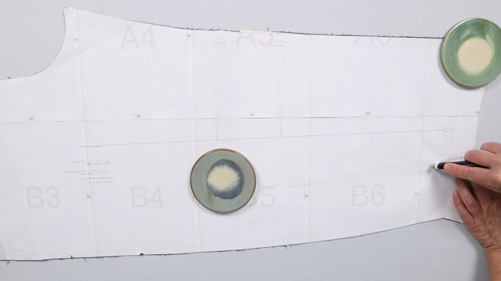 Sewing darts on trousers #AB02 | smartPATTERN