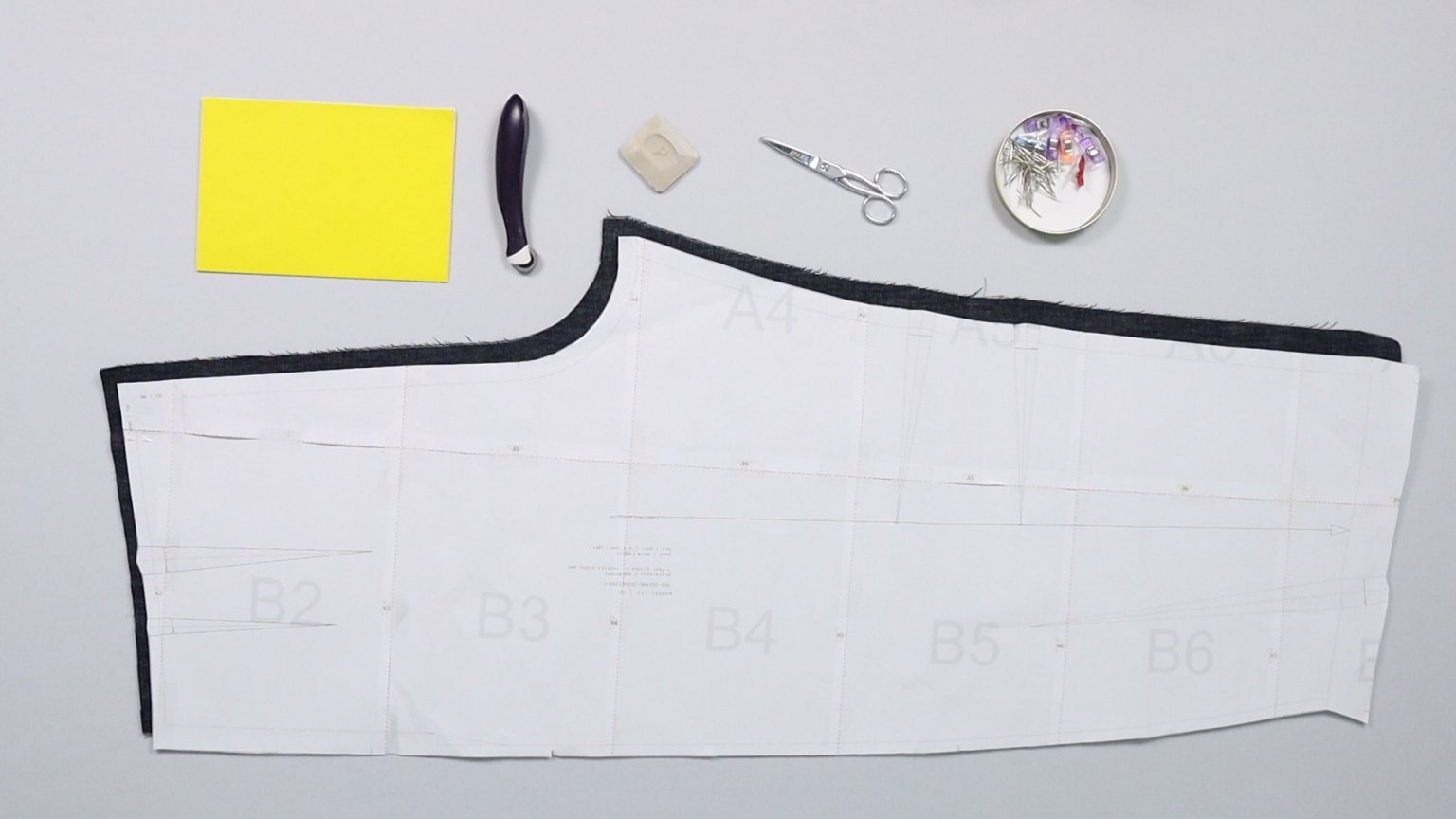 Sewing darts on trousers #AB02 | smartPATTERN