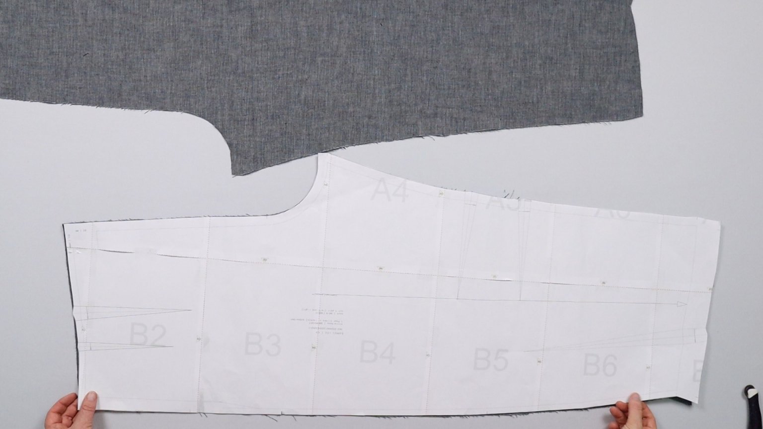 Sewing darts on trousers #AB02 | smartPATTERN