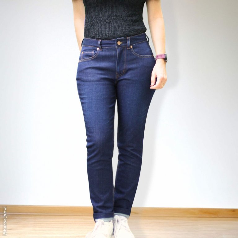 Barrel-Leg-Jeans HJ03 | smartPATTERN